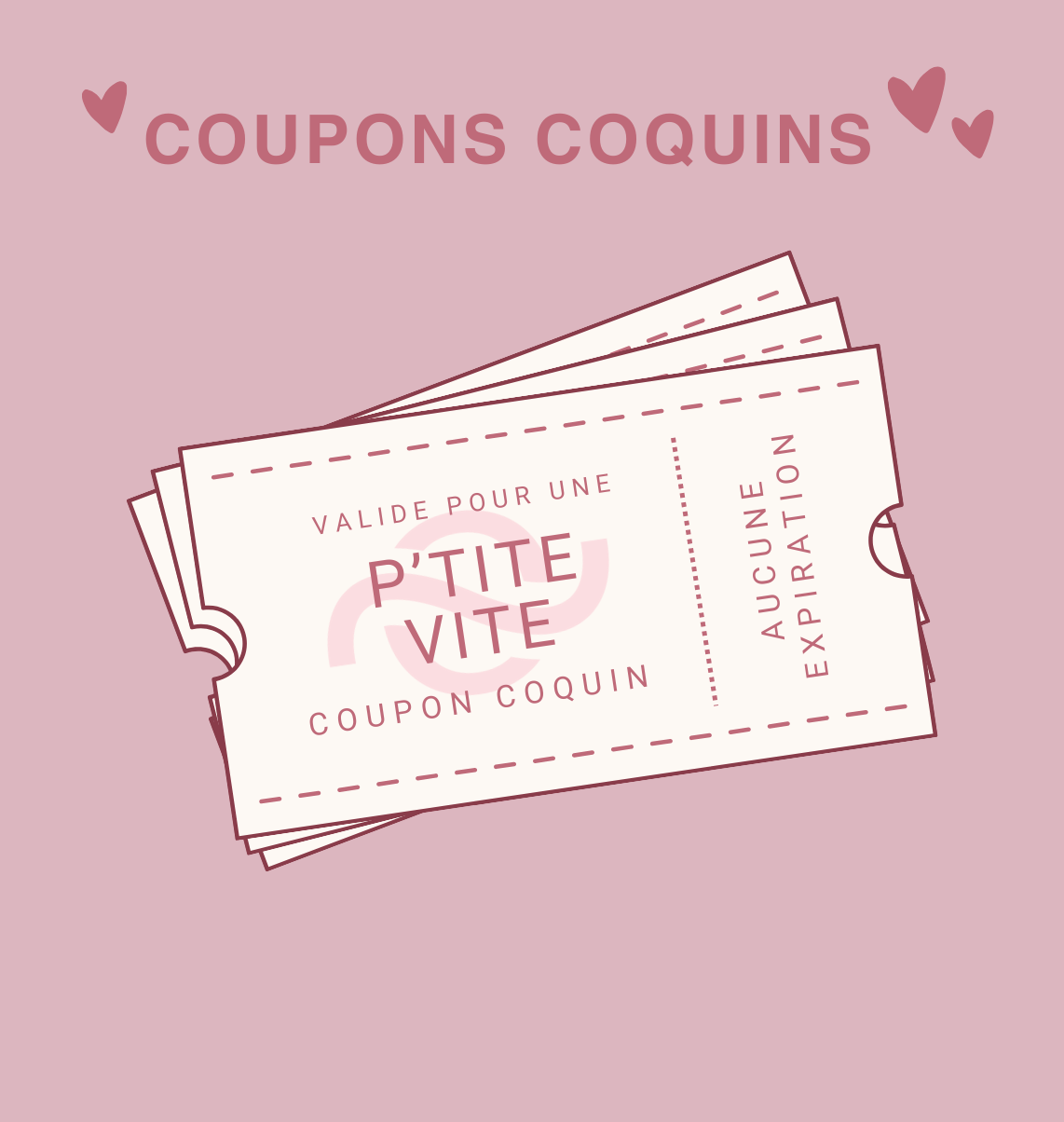 Coupons coquins ODAYA - Ensemble de 12 (Français) | ODAYA Wellness